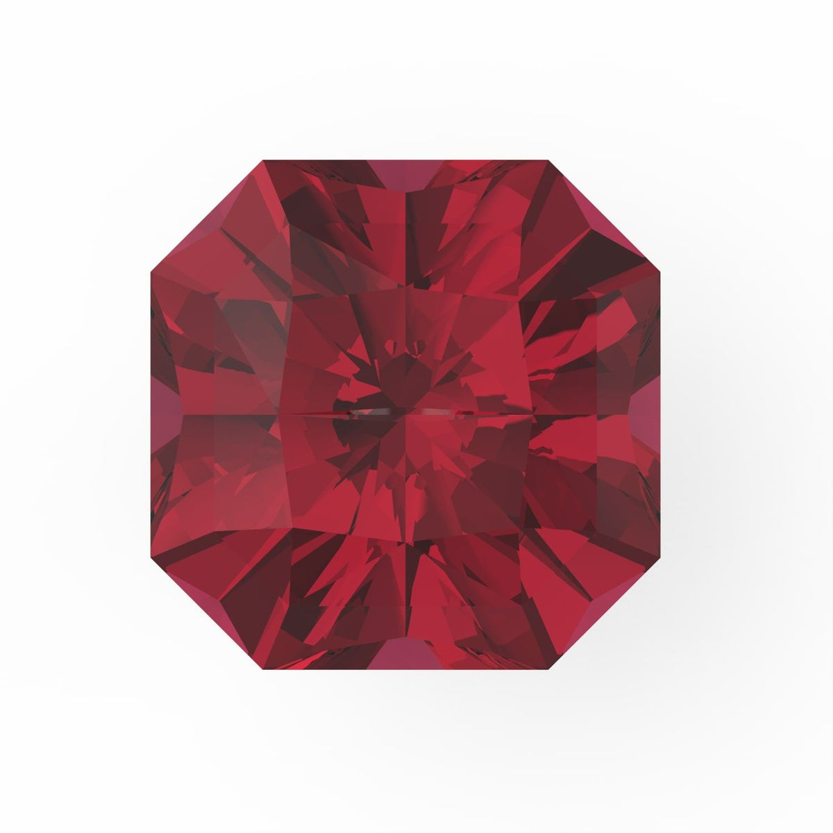 1 to 3 ct Asscher Cut VVS1 Natural Red Garnet January Birthstone ...